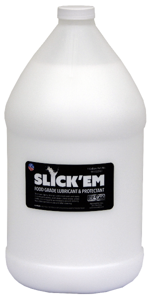Slick'Em Food Grade Lubricant and Protectant (Gallon Size) – BE&SCO ...